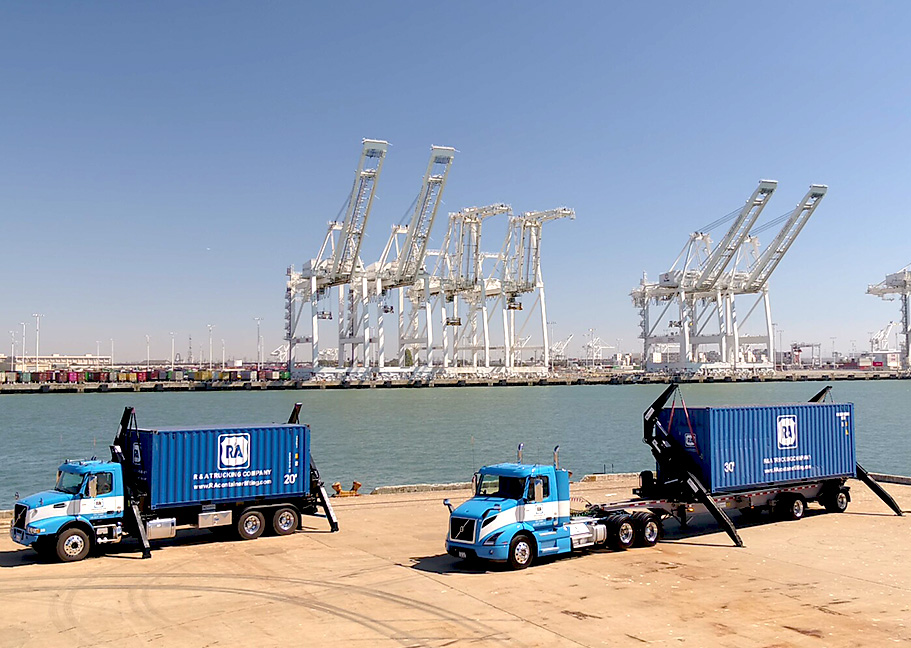 Trucking Services - R&A Trucking Bay Area Logistics Intermodal ...